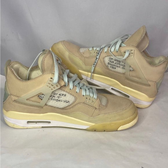 Jordan | Shoes | Jordan 4 Retro Off White Sail | Poshmark